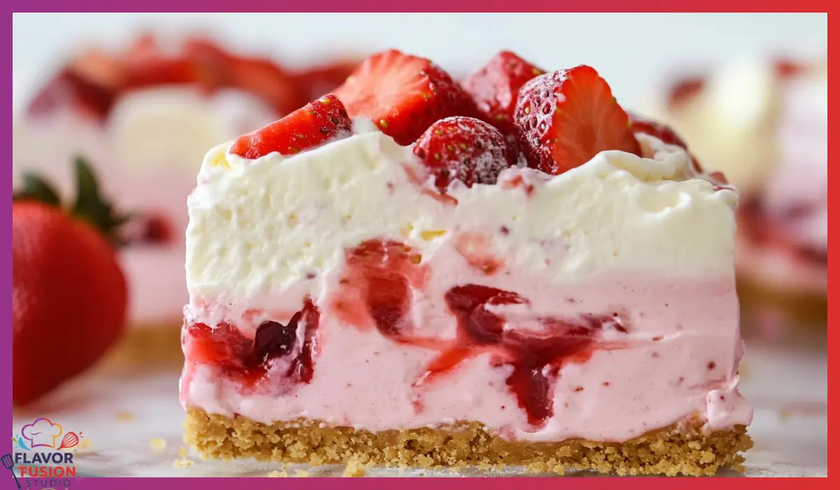 No-Bake Strawberry Delight – Easy Dessert with Strawberries