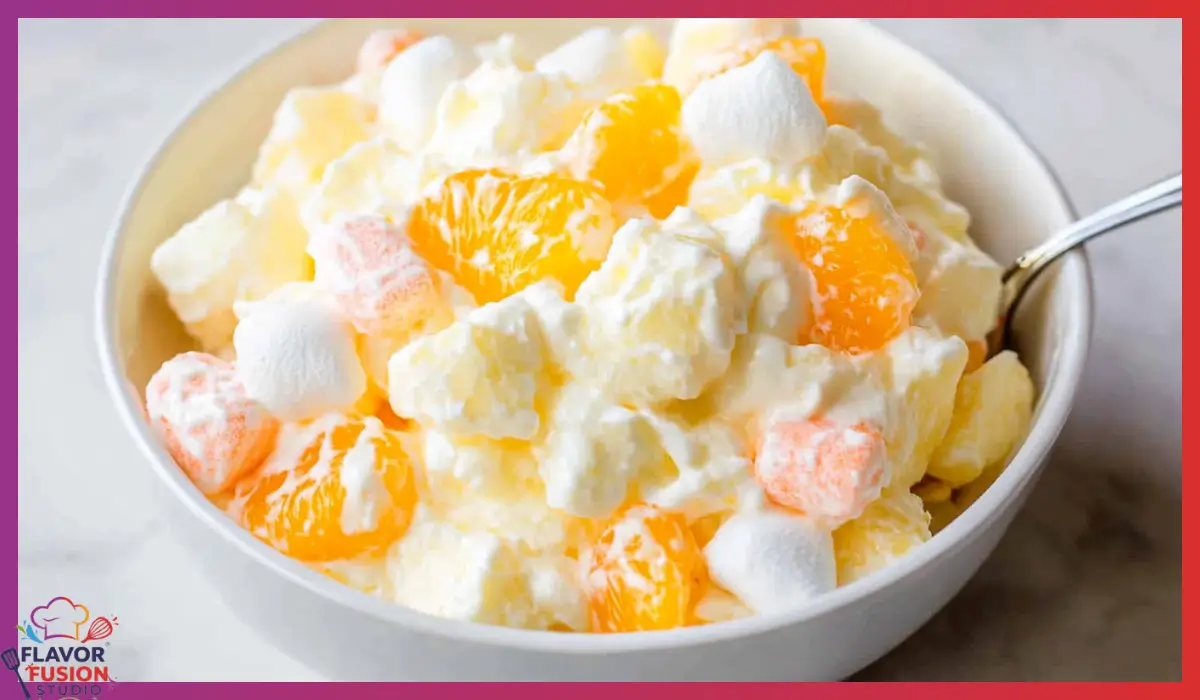 Pineapple Marshmallow Salad – Sweet, Creamy, and Easy to Make