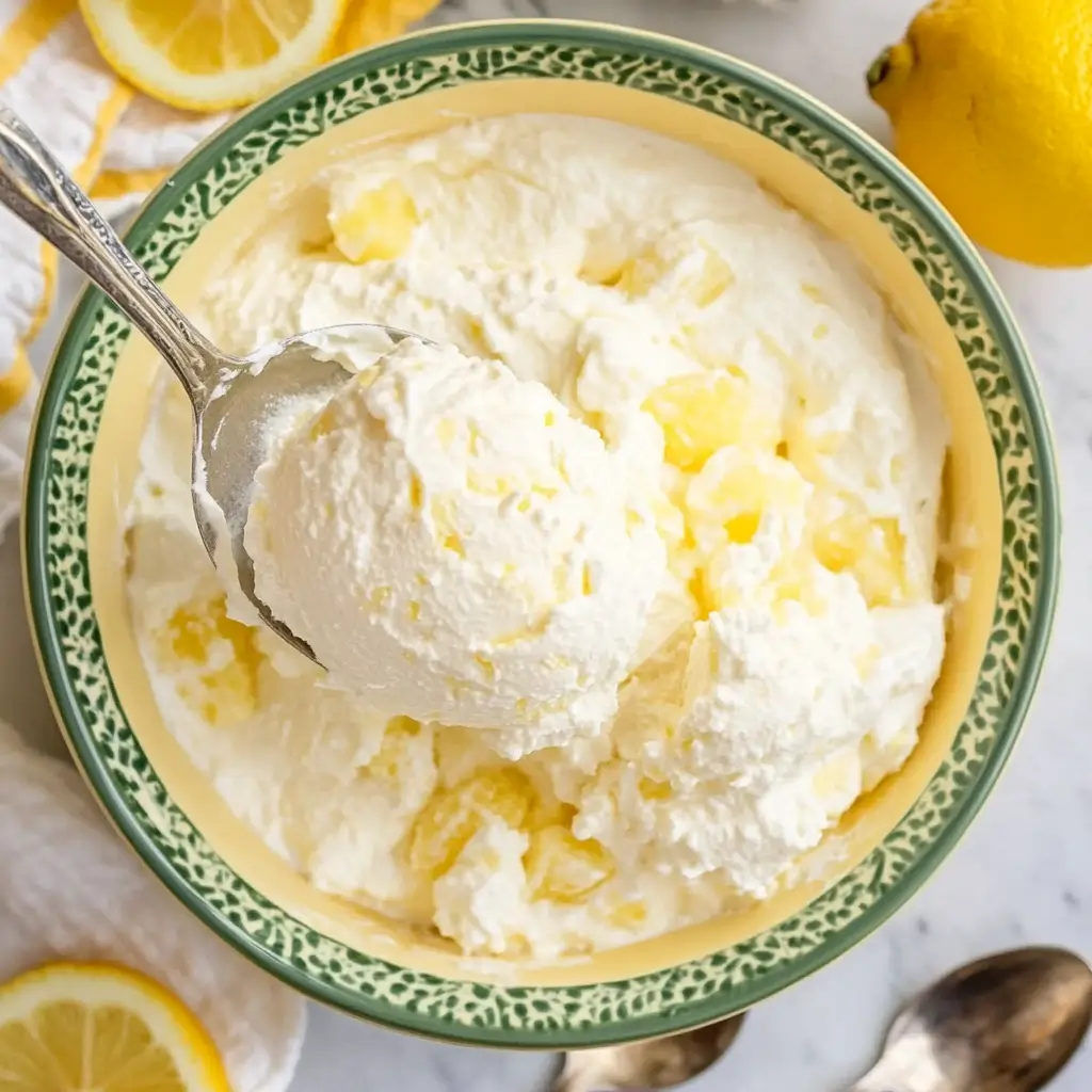 Lemon Fluff Dessert Recipe – Easy No-Bake Summer Treat