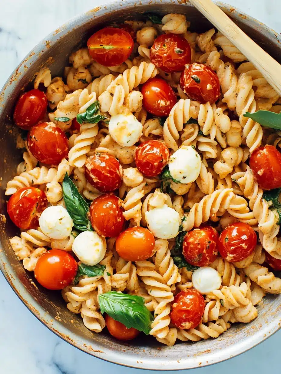 Pasta Salad with Cherry Tomatoes and Mozzarella: An Incredible ...