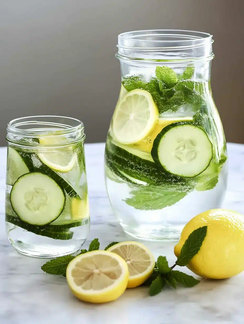 Lemon Cucumber Mint Water: The Incredible Ultimate Refreshing Drink - Flavor Fusion Studio