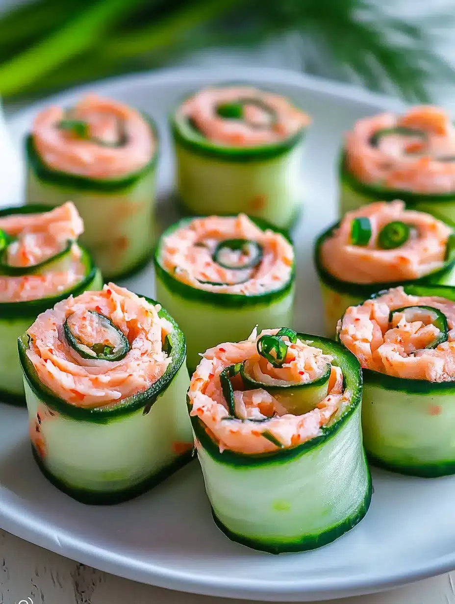 Smoked Salmon Cucumber Roll-Ups: An Incredible Ultimate Recipe - Flavor ...