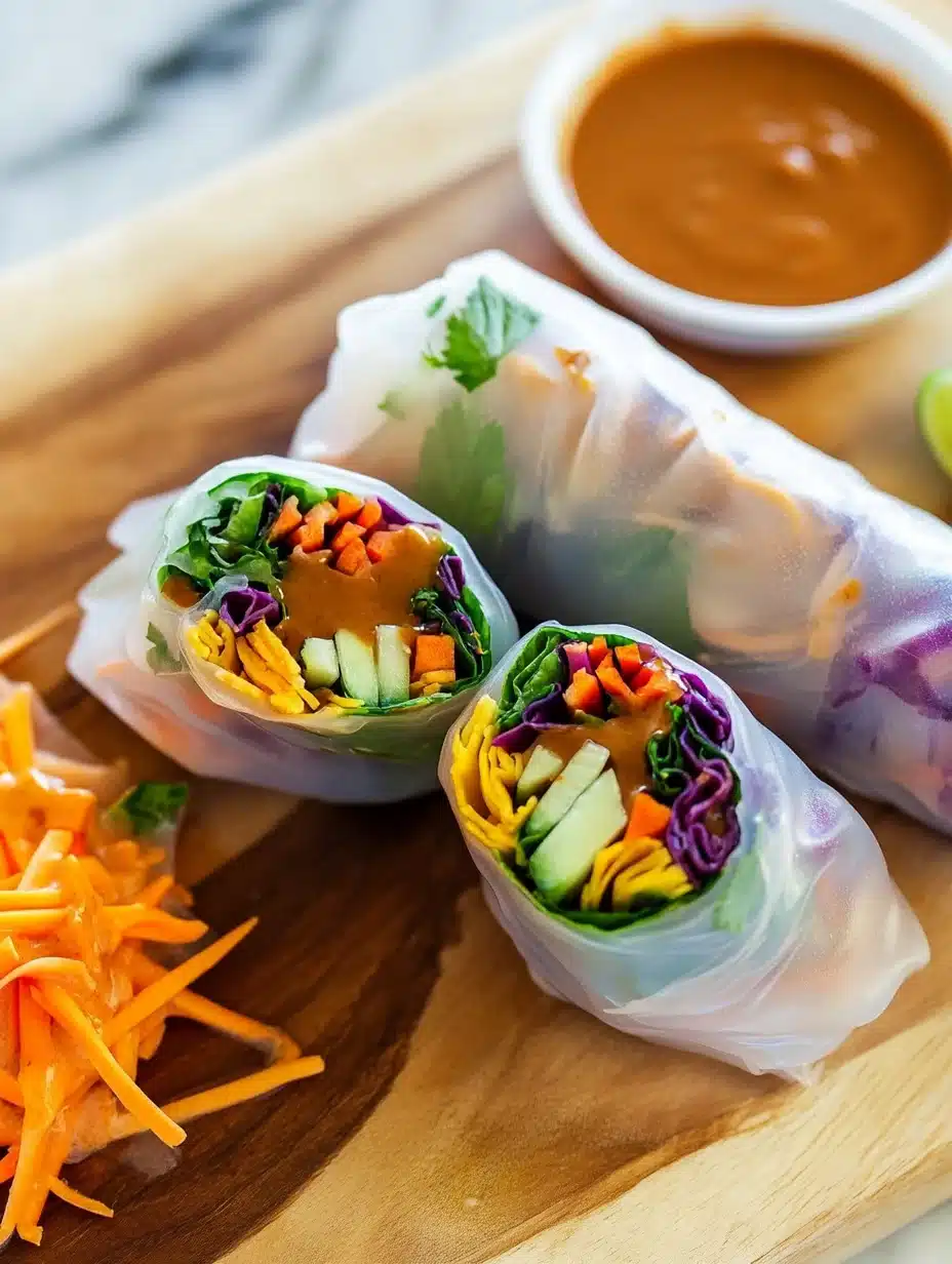 Fresh Summer Rolls with Peanut Sauce: An Incredible Ultimate Recipe ...