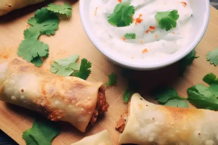 Mexican Spring Rolls with Cilantro Lime Dip: An Incredible Ultimate ...