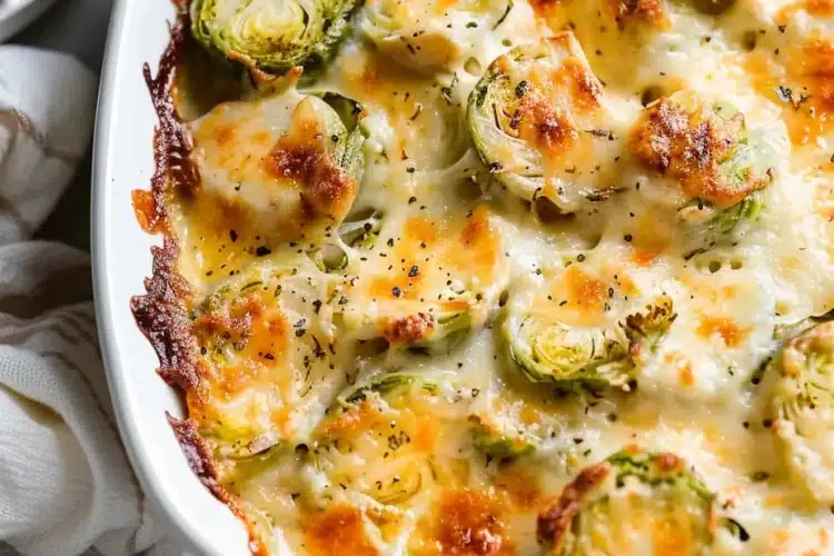 Garlicky Creamy Brussels Sprouts Au Gratin: An Incredible Ultimate ...