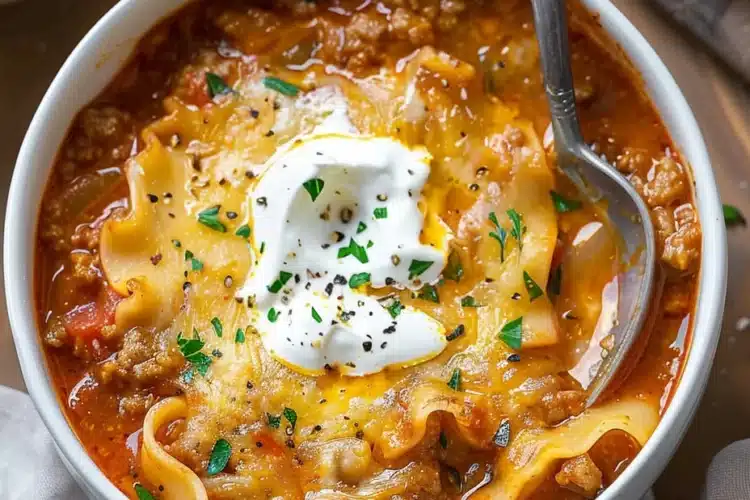 Easy Lasagna Soup Recipe: An Amazing Ultimate Guide - Flavor Fusion Studio