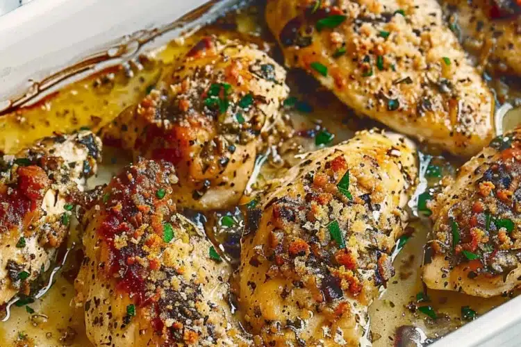 Garlic Parmesan Chicken Bake: An Incredible Ultimate Recipe - Flavor ...